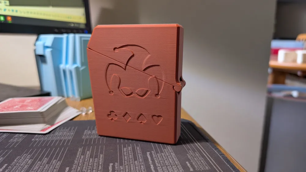 Card Box V3 - Print in Place w/ No Hardware Magic by Jelly Panic MakerWorld: Download Free 3D Models