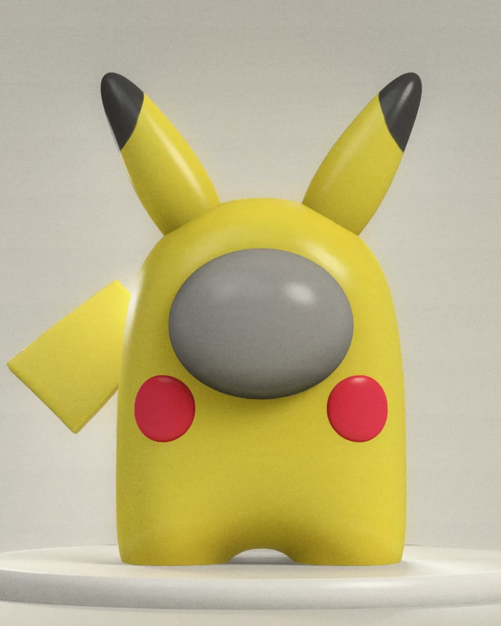 Pikachu - Among Us by hildi3d - MakerWorld