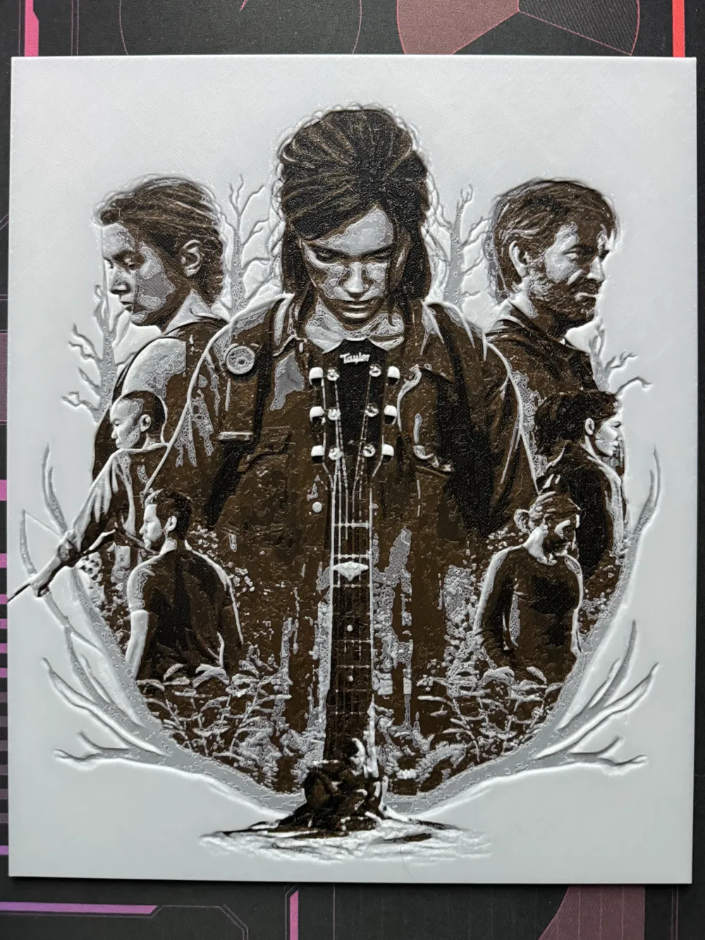 The Last Of Us HUEFORGE (4 COLOR) by VanillaWafer - MakerWorld