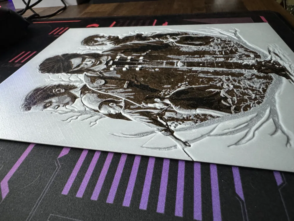 The Last Of Us HUEFORGE (4 COLOR) by VanillaWafer - MakerWorld