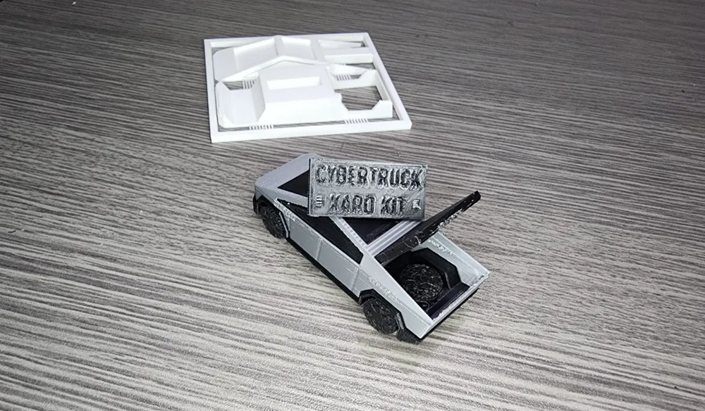 Tesla Cybertruck Kit Card Remixed Remixed by user_688352183 MakerWorld ...