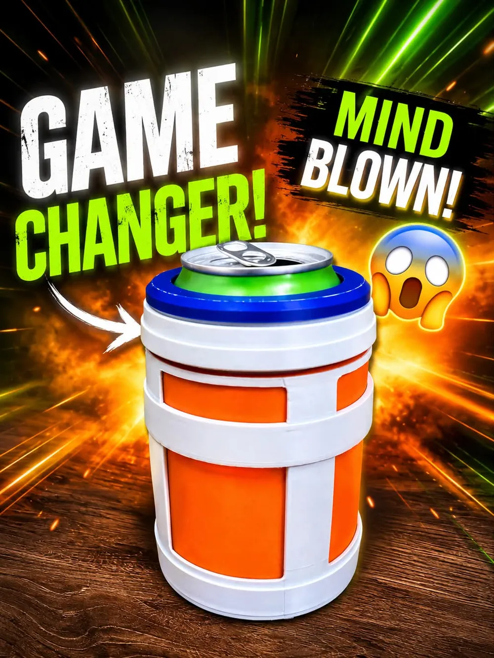 Fortnite - Chug Jug Can Koozie - Free 3D Print Model - MakerWorld