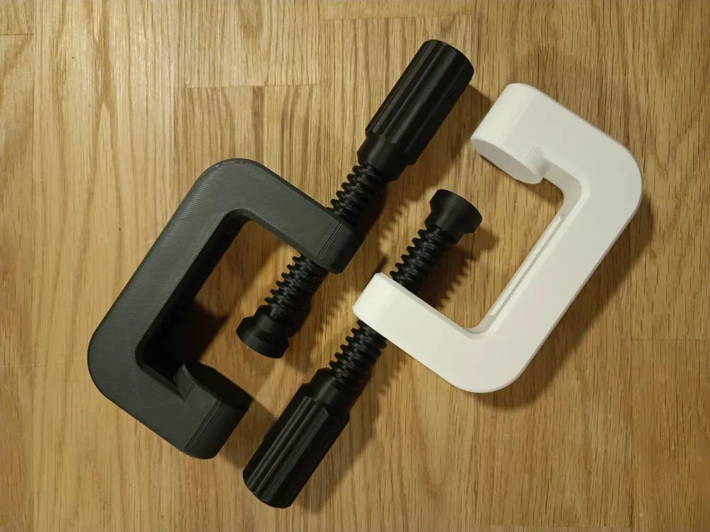C Clamp fully 3d Printed 50mm - Free 3D Print Model - MakerWorld