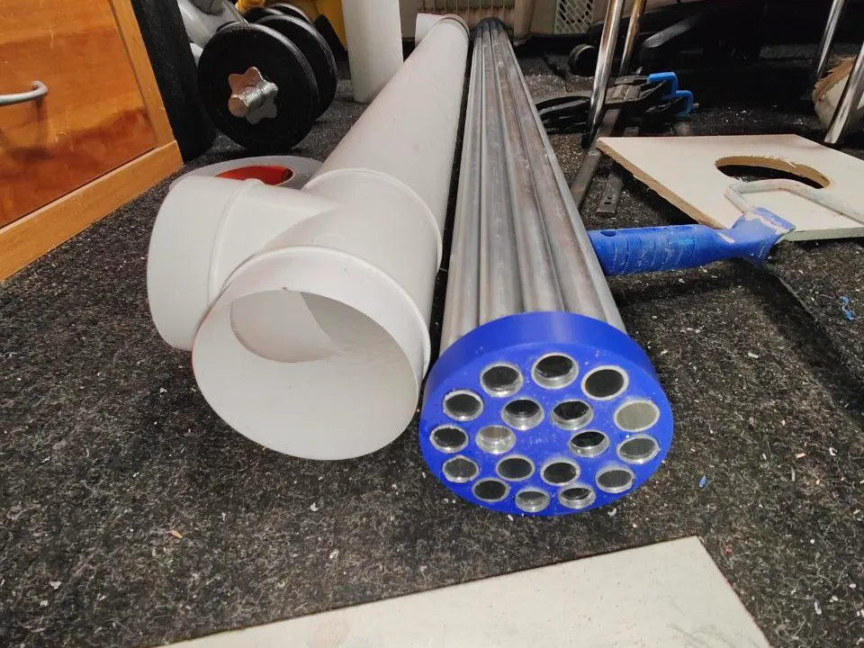 Home made heat exchanger/recuperator by Meggotina - MakerWorld