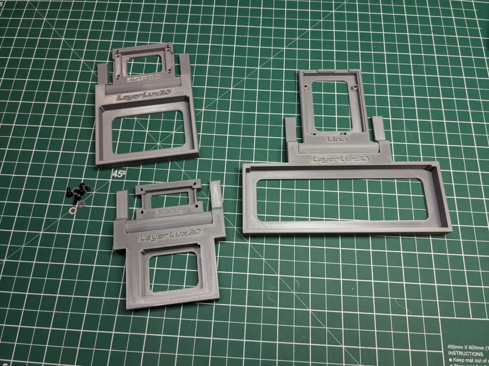 modular microcontroller and breadboard holder by LayerLux3D MakerWorld ...