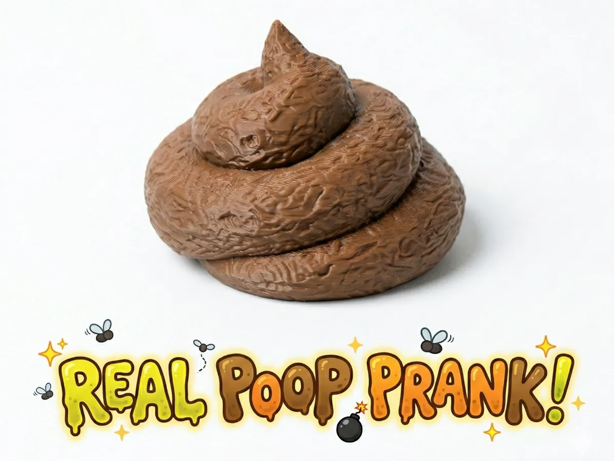 Ultra-Realistic Poop Prank - Free 3D Print Model - MakerWorld