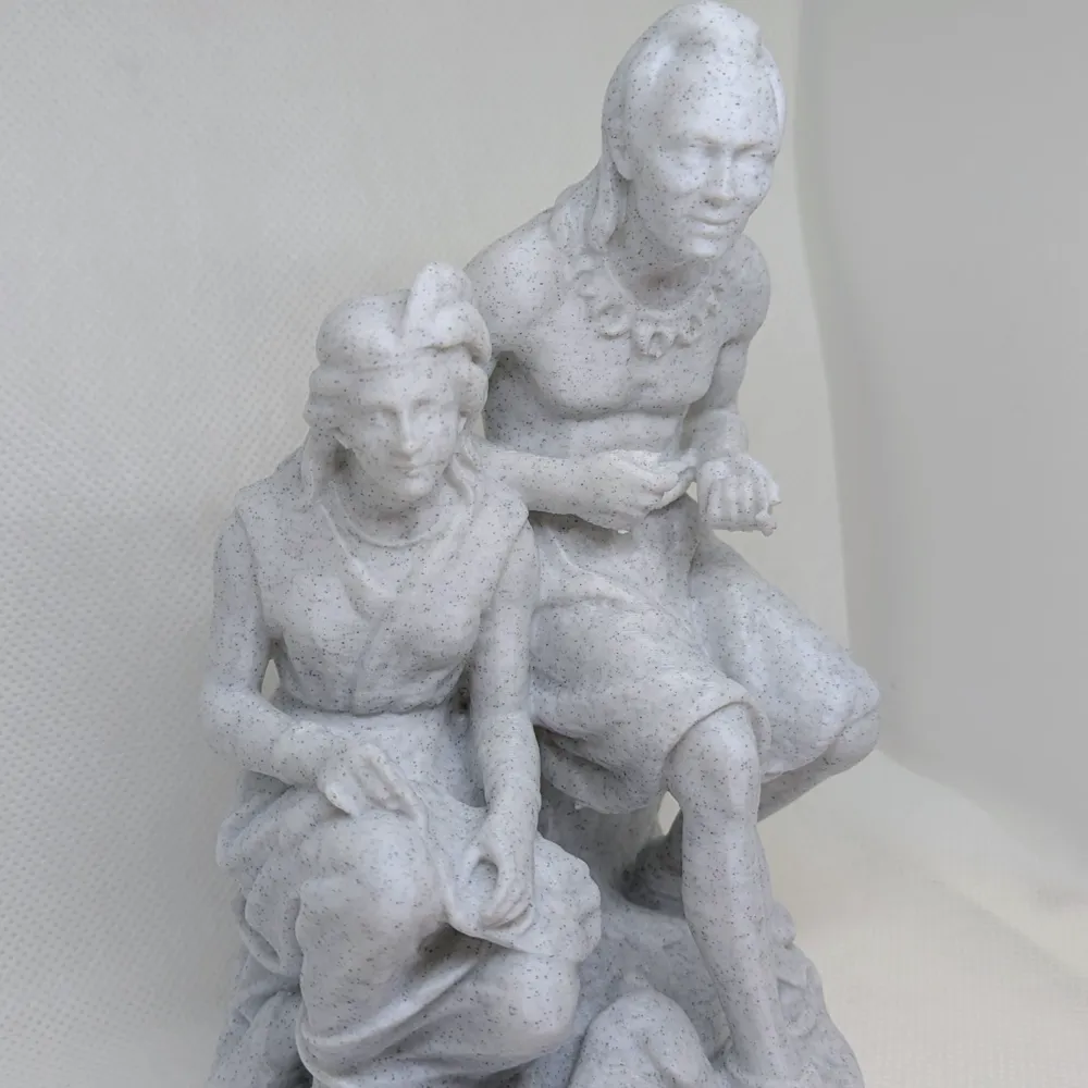 Edmonia Lewis' "Old Arrow Maker" Remixed by Fitzgerald.3d - MakerWorld