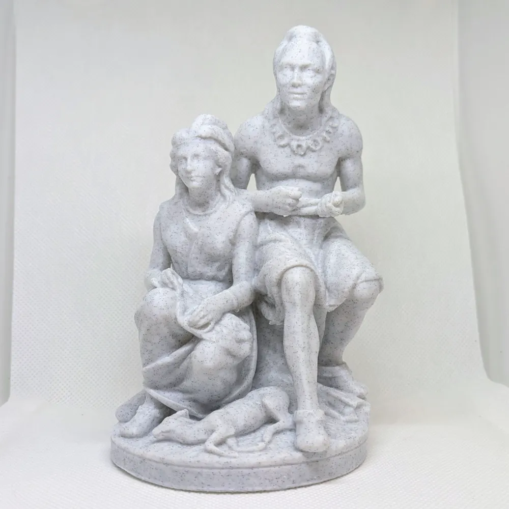 Edmonia Lewis' "Old Arrow Maker" Remixed by Fitzgerald.3d - MakerWorld
