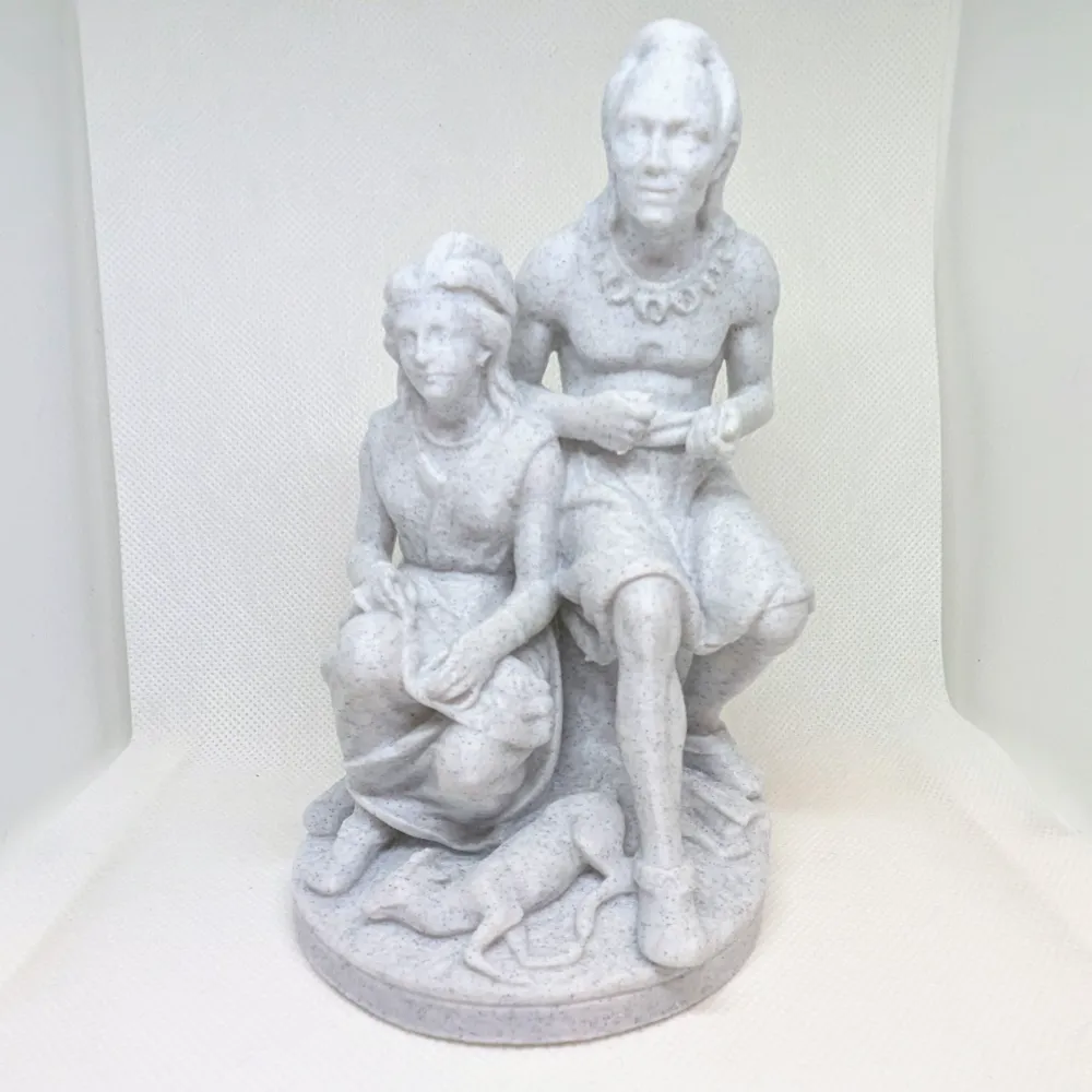 Edmonia Lewis' "Old Arrow Maker" Remixed by Fitzgerald.3d - MakerWorld