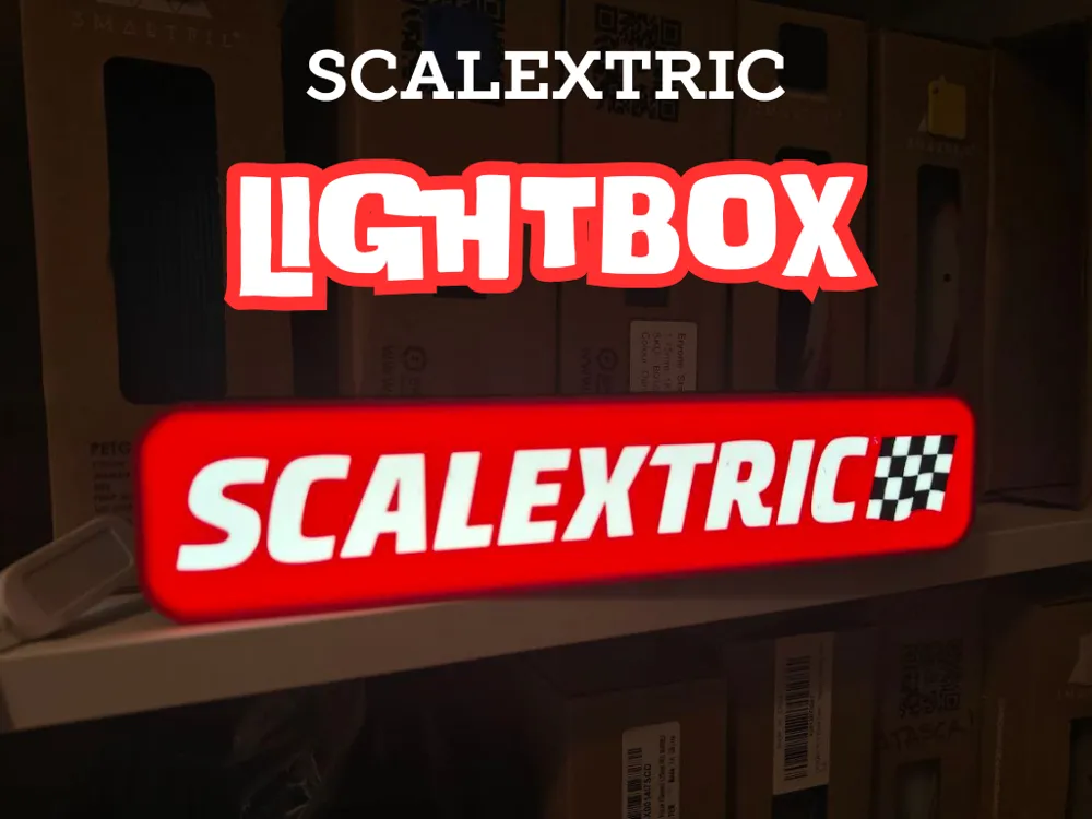Scalextric Led Lamp LightBox by julianfj - MakerWorld