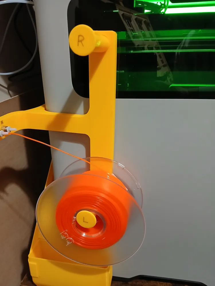 H2D Dual Spool Holder by Tony Rowell MakerWorld: Download Free 3D Models