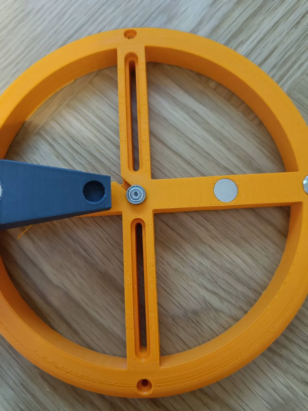 Jig for rotary stand on modular jig base V2. by JPLMP.fi | Laser ...