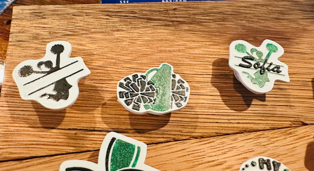 Cheer Cheerleader Croc Jibbitz by tsandome MakerWorld: Download Free 3D ...