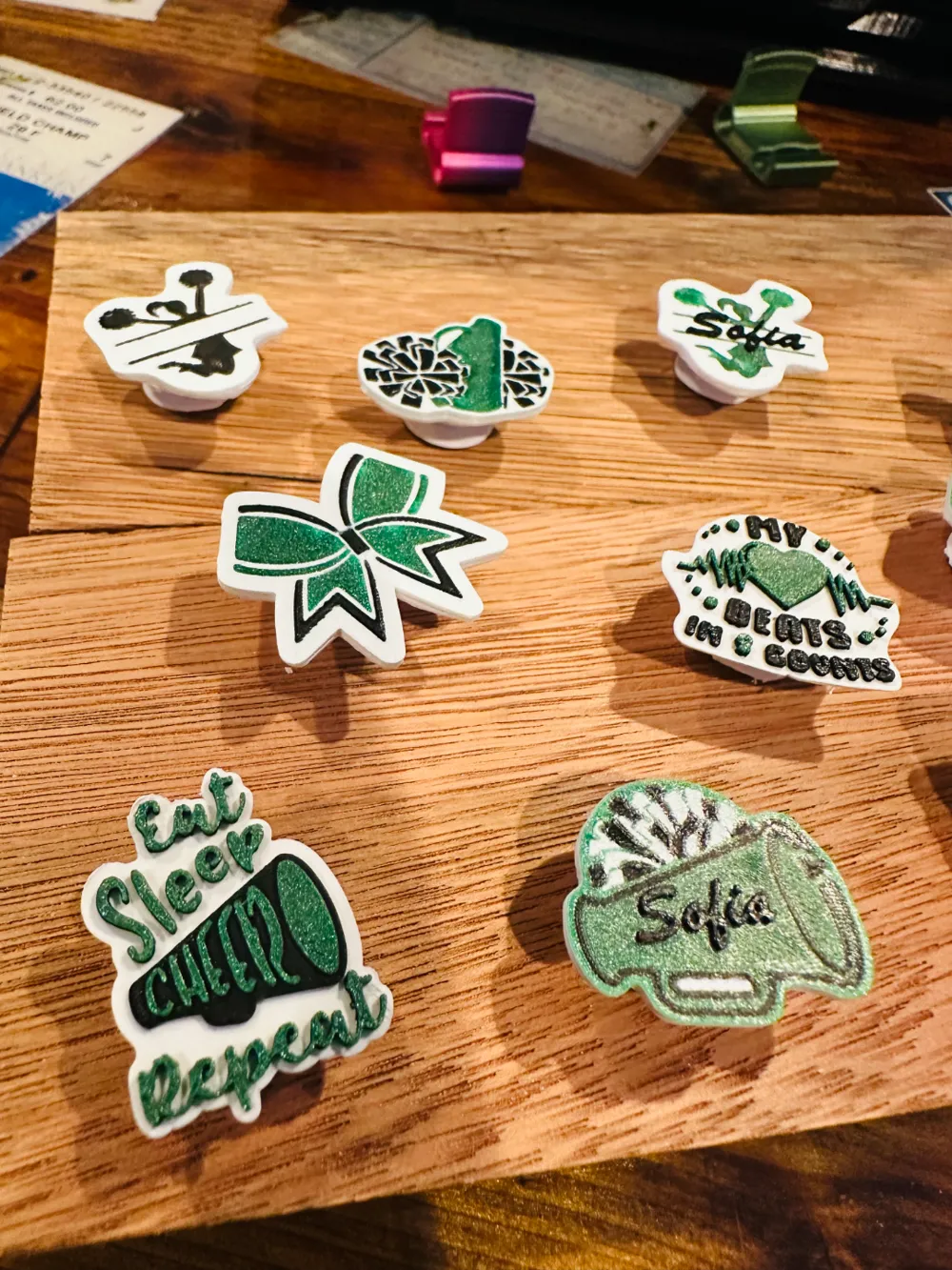 Cheer Cheerleader Croc Jibbitz by tsandome MakerWorld: Download Free 3D ...