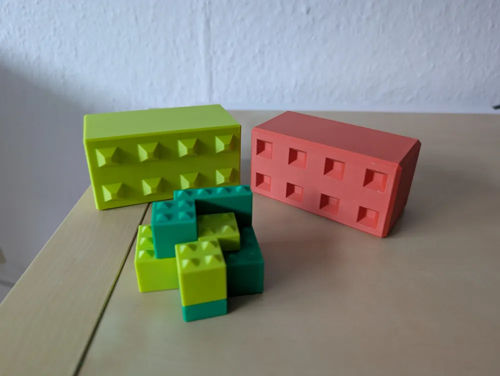 Parametric Modular Interlocking Blocks - Free 3D Print Model - MakerWorld