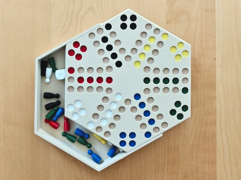 6-Player Ludo Game - Classic or Cacti Characters - Free 3D Print Model ...