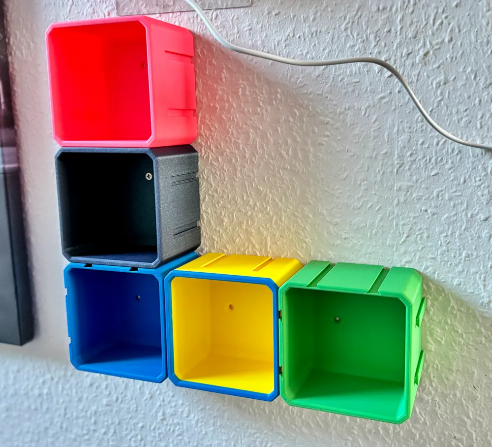 Toniebox cube as a wall shelf by 3D Printing by Schmitty MakerWorld ...
