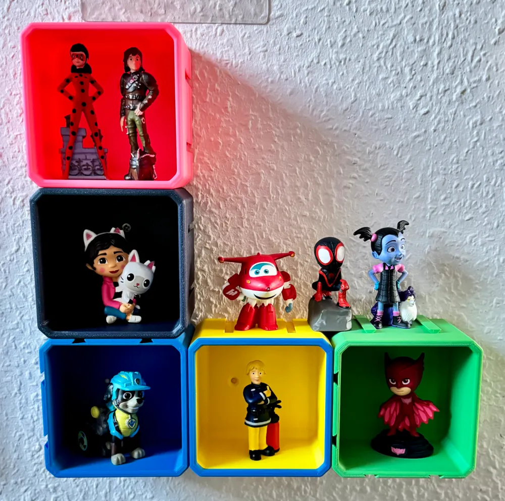 Toniebox cube as a wall shelf by 3D Printing by Schmitty MakerWorld ...