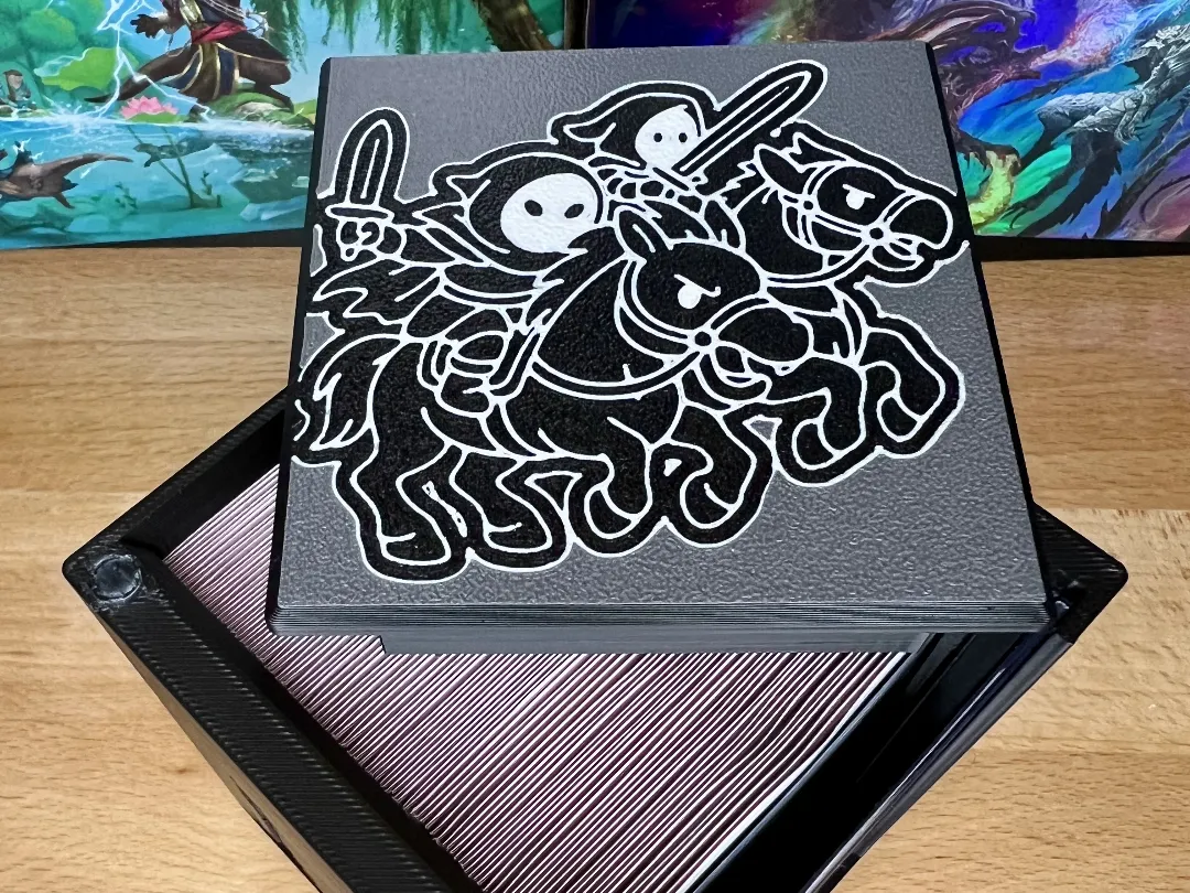 MTG EDH Commander Showcase Deck Box - Ringwraiths - Free 3D Print Model ...