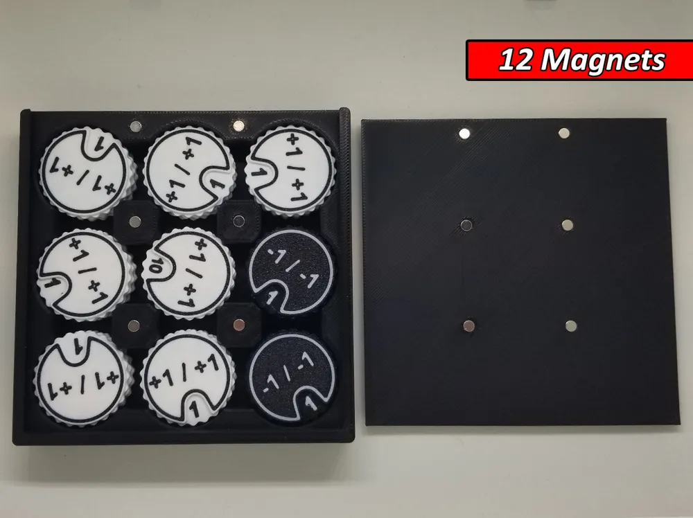 MTG -1/-1 Counter - Double Sided 1-20 Dial - Free 3D Print Model ...