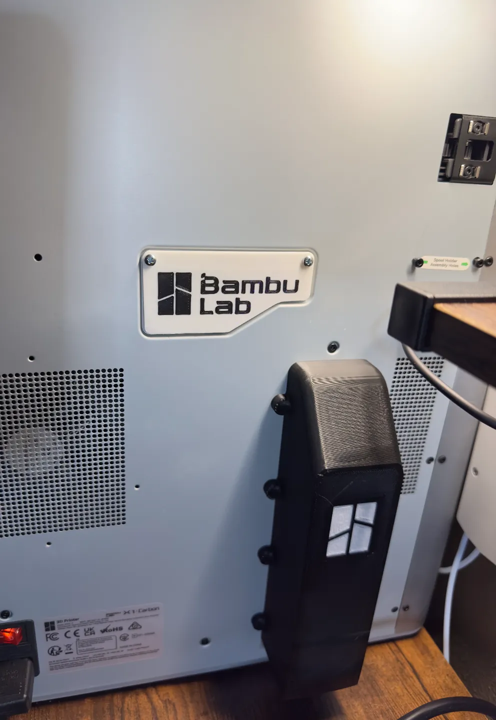 Bambu Lab AMS Buffer Coverplate Remixed by jjdavis1981 - MakerWorld