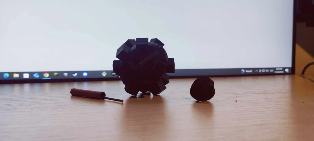 Frag Grenade (for fire crackers) by Dominic - MakerWorld