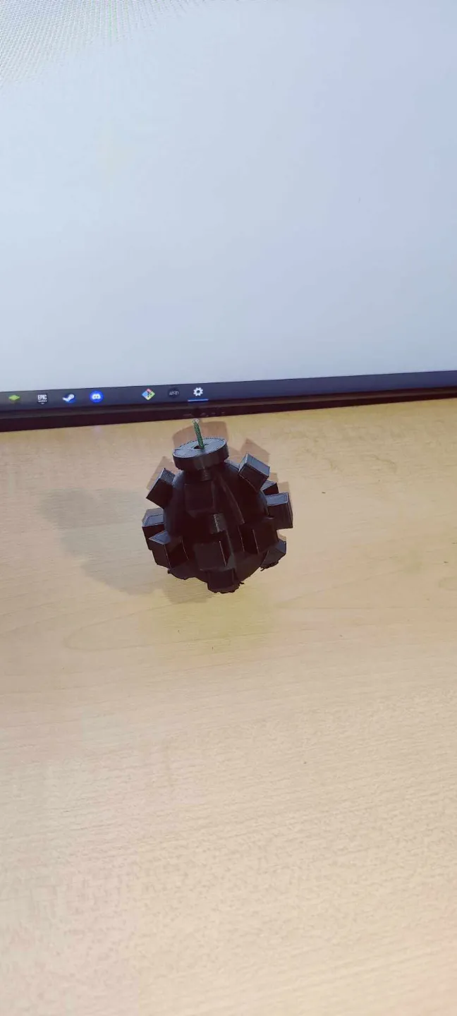 Frag Grenade (for fire crackers) by Dominic - MakerWorld