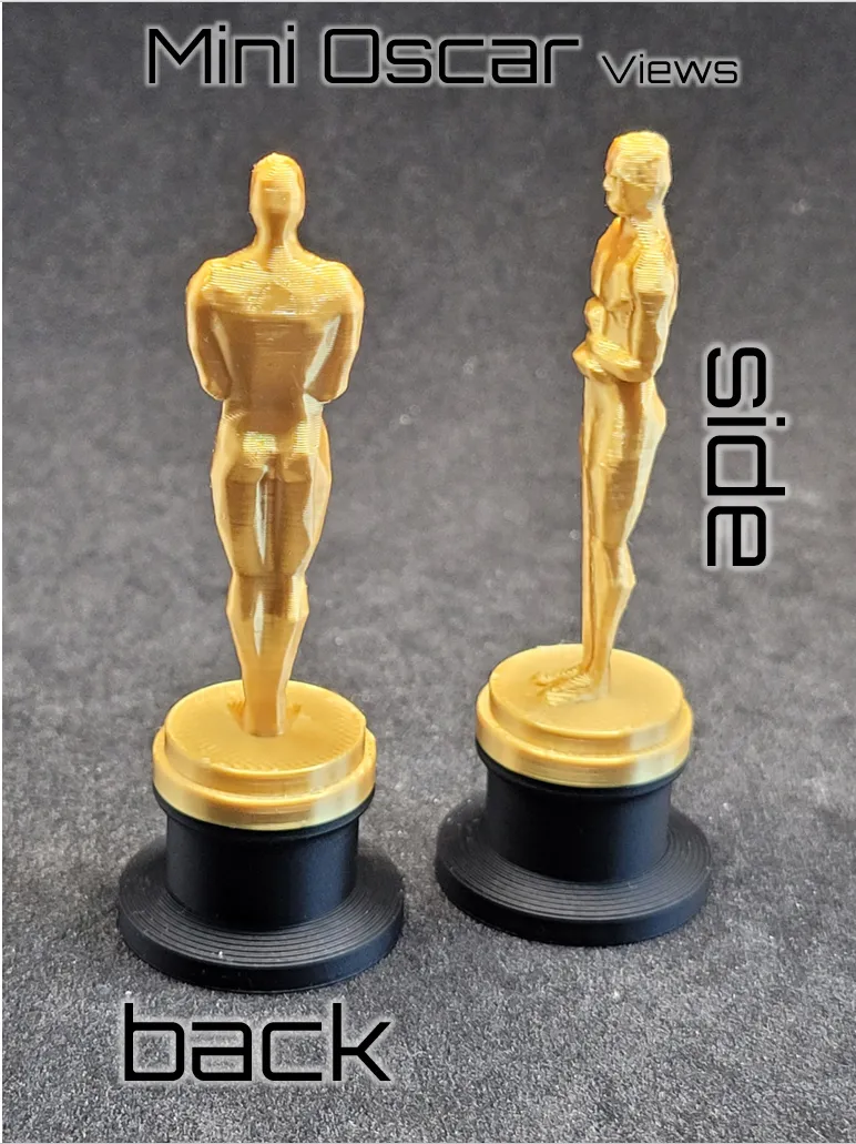 Oscar Award - Free 3D Print Model - MakerWorld
