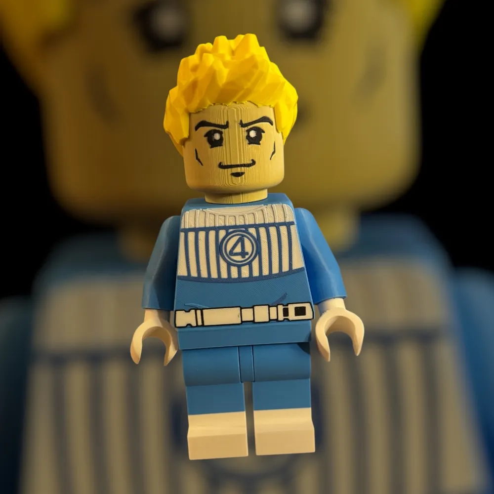 Johnny Storm Jumbo First Steps by JJ_3D MakerWorld: Download Free 3D Models