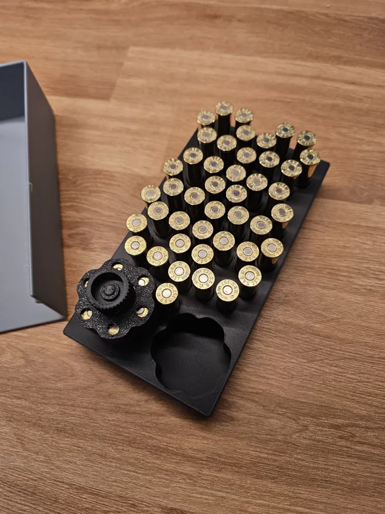 (6 shot) 38 special/357 magnum box for speedloader - Free 3D Print ...