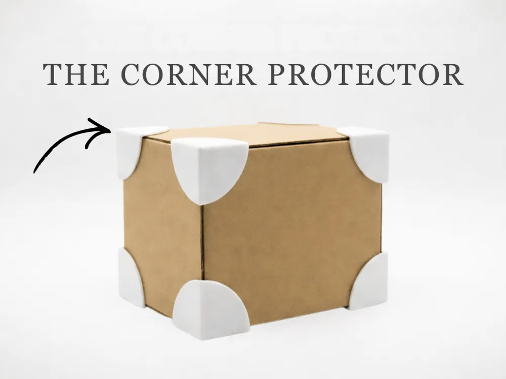 The Corner Protector – Guard for Boxes & Furniture - Free 3D Print ...