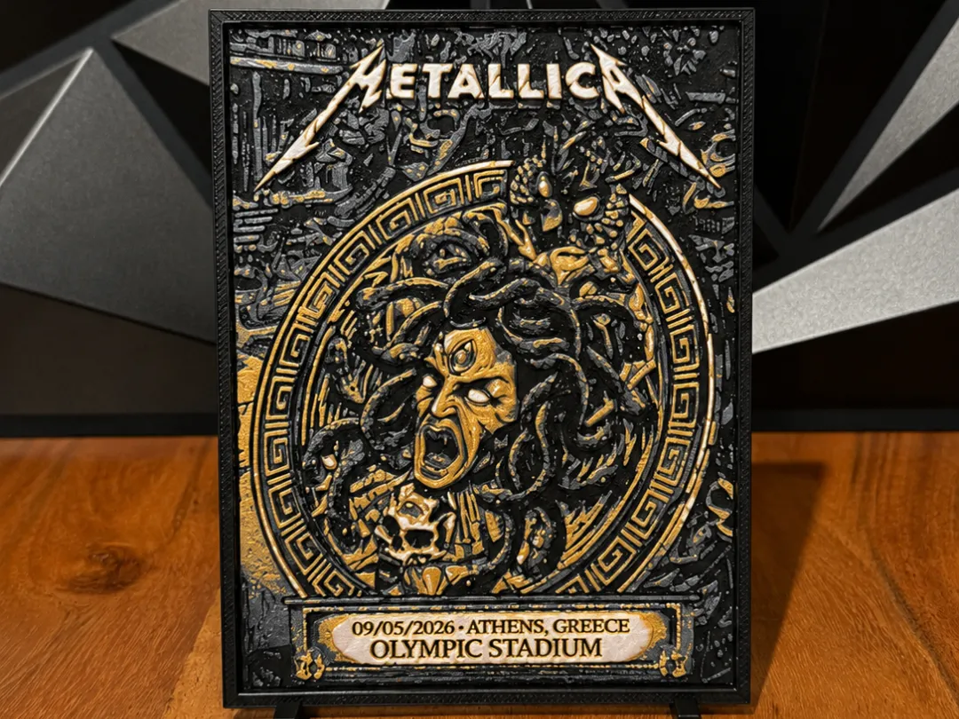 Metallica Medusa - Free 3D Print Model - MakerWorld
