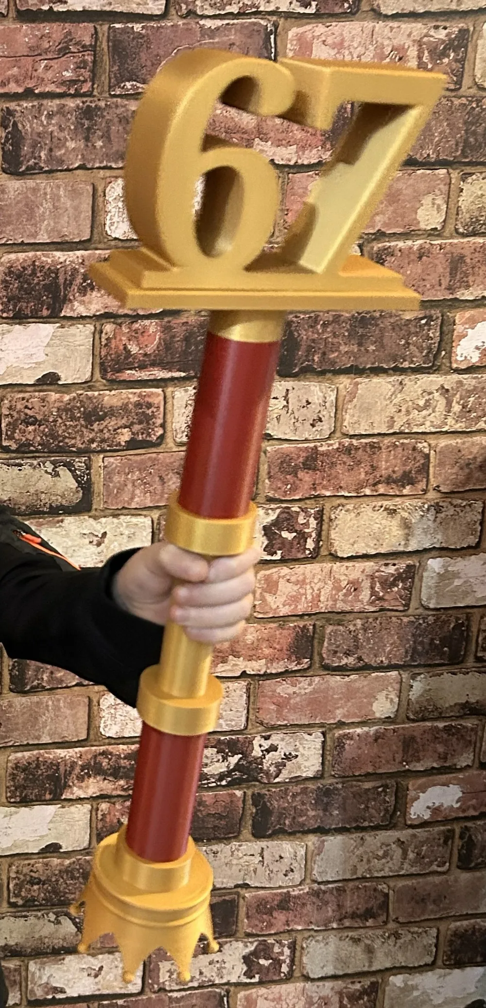 67 Scepter — Meme Majesty in Your Hands - Free 3D Print Model - MakerWorld
