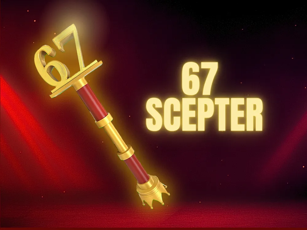 67 Scepter — Meme Majesty in Your Hands - Free 3D Print Model - MakerWorld