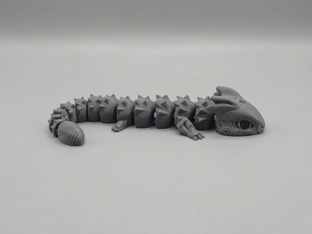 Flexi Mecha Drache – Kostenloses 3D-Druckmodell – MakerWorld