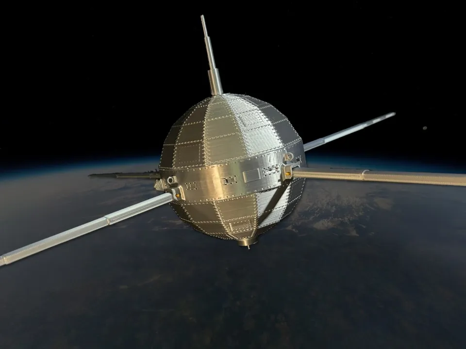 “Dongfanghong-1”_China's first Earth satellite V01 by Bababu MakerWorld ...