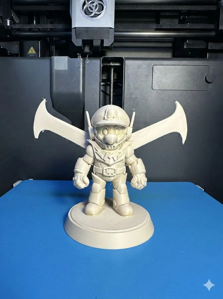 Mario mazinger z - Free 3D Print Model - MakerWorld
