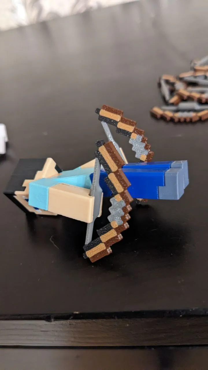 Minecraft Bow by kirimba MakerWorld: Download Free 3D Models