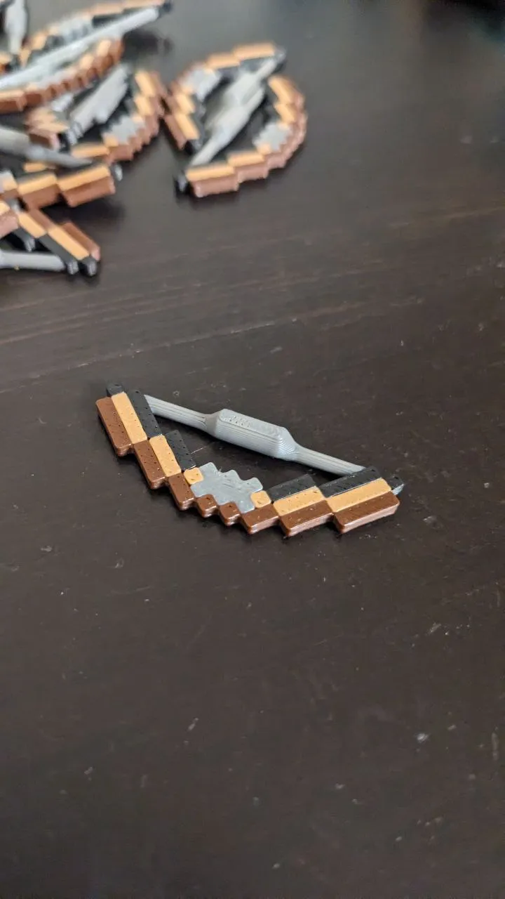 Minecraft Bow - Free 3D Print Model - MakerWorld