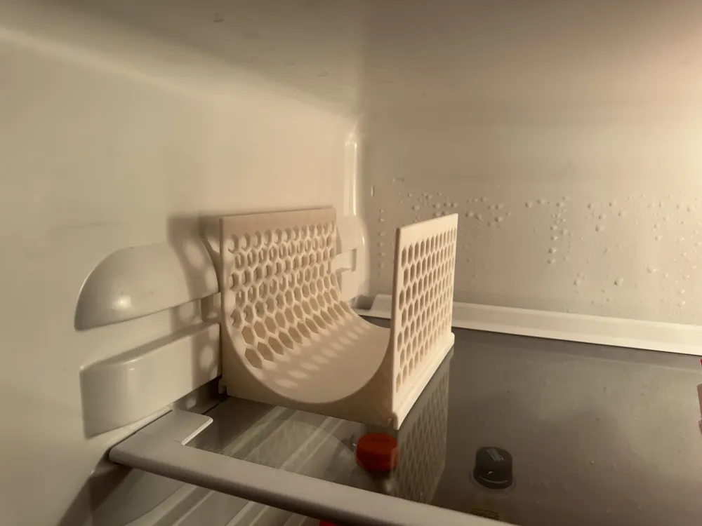 Stackable Refrigerator Sauce or Drink Holder - Free 3D Print Model ...