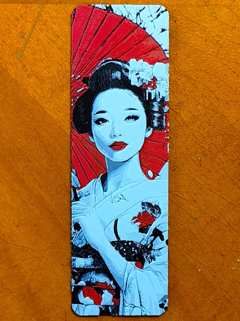 Geisha Bookmark - 4 Colours by Sarge - MakerWorld