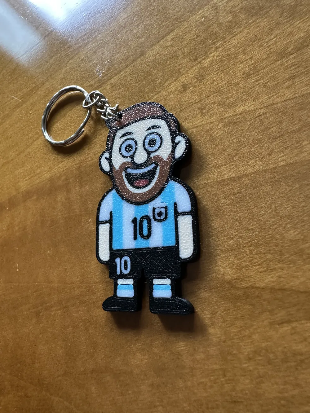 MESSI Keychain - Free 3D Print Model - MakerWorld