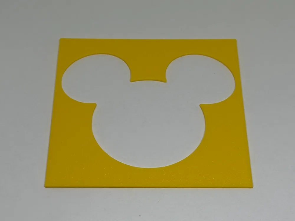 Mickey Mouse Stencil by Humnarr - MakerWorld