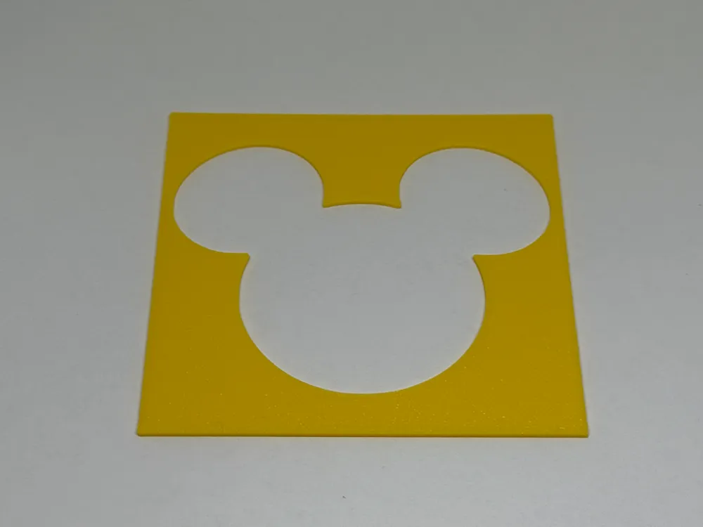 Mickey Mouse Stencil by Humnarr - MakerWorld
