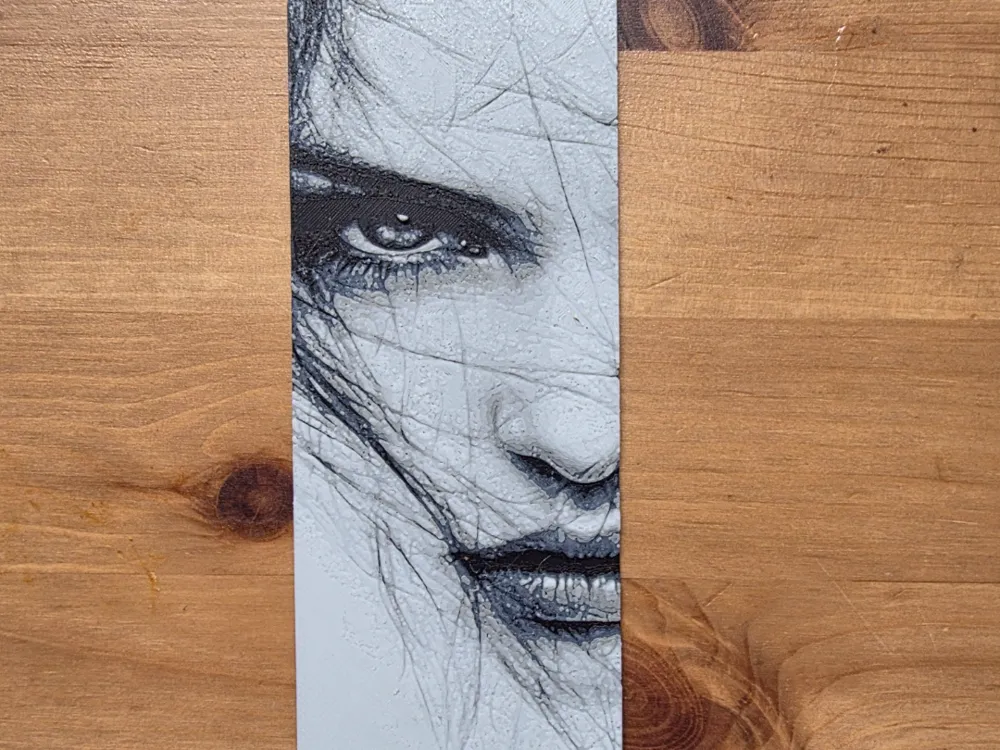 Girl Bookmark - Free 3D Print Model - MakerWorld