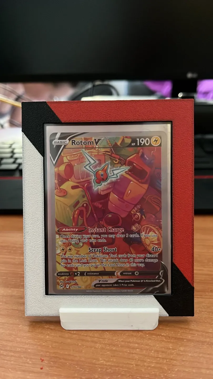 Pokemon Card Stand - Pokeball by Lamero - MakerWorld