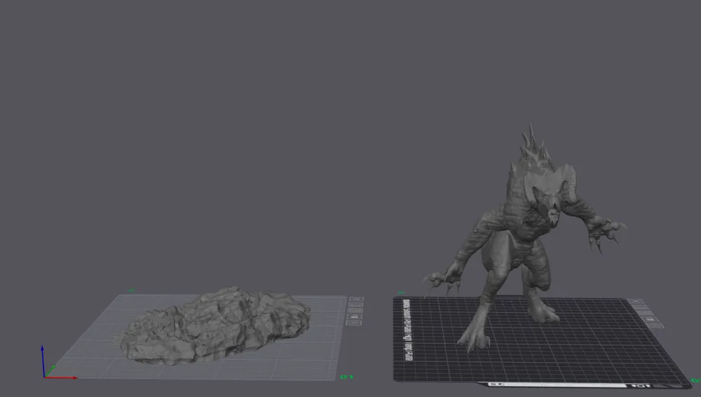 Fallout Deathclaw Wasteland Monster - Free 3D Print Model - MakerWorld