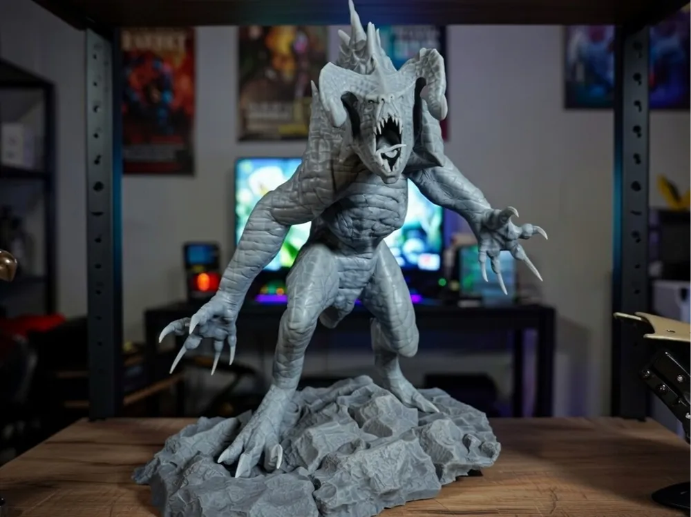 Fallout Deathclaw Wasteland Monster - Free 3D Print Model - MakerWorld