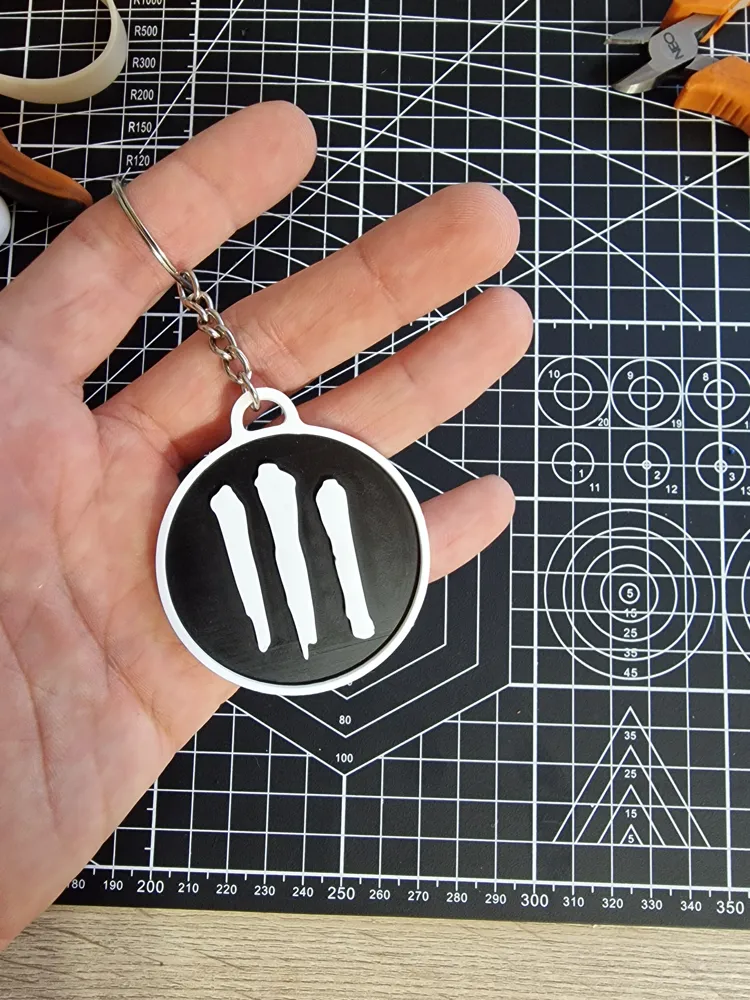 Three Days Grace keychain - Free 3D Print Model - MakerWorld
