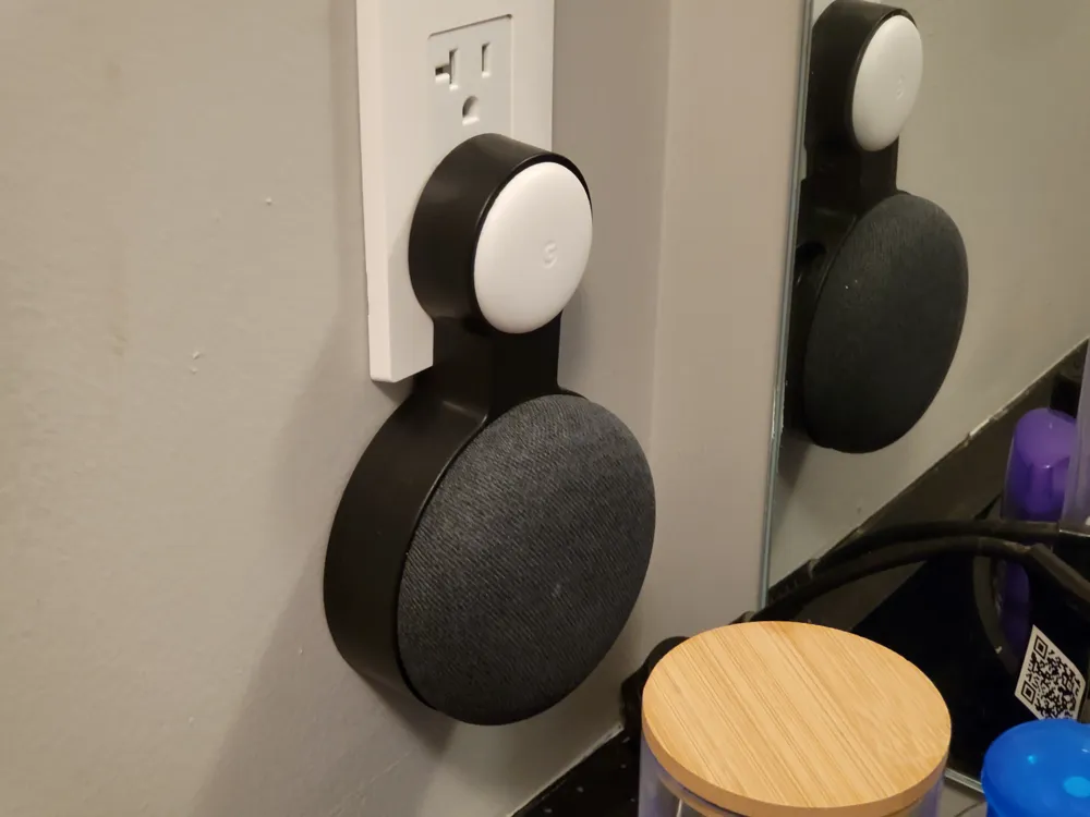 Google Home Mini (Nest Mini) - Gen 1 - Hanging Outlet Wall Mount by ...